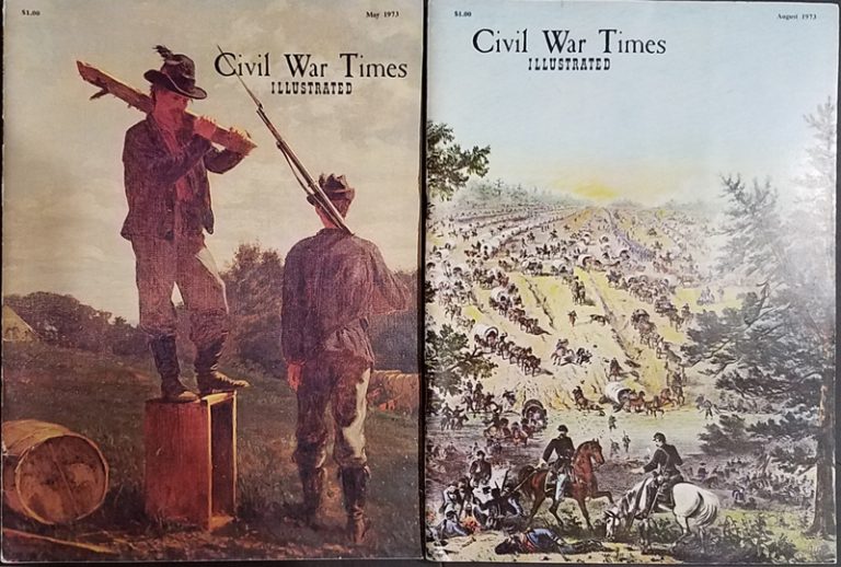 Civil War Times Illustrated ~ Vintage 1973 set of 3 - Eagle Editions Ltd.